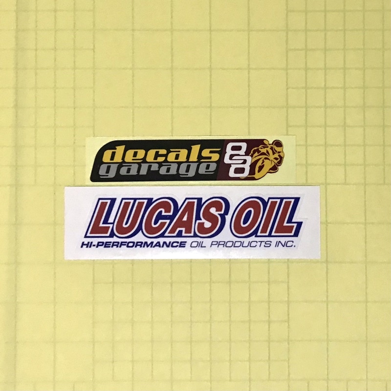 Jual STICKER LUCAS OIL PRINTCUT | Shopee Indonesia