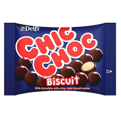 Jual Chic Choc Delfi Cokelat Biskuit 40gram / ChicChoc 40gr / Chic Choc ...