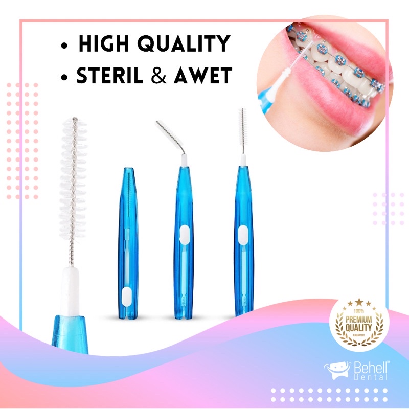 Jual Behelldental INTERDENTAL BRUSH BEHEL HIGH QUALITY • Sikat Sela ...