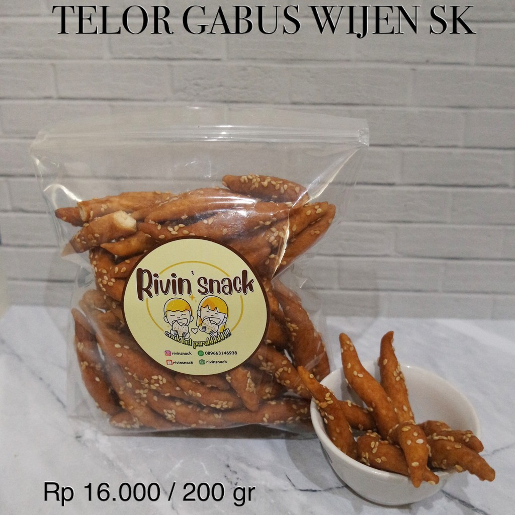 Jual TELUR GABUS WIJEN / MANIS 200gr (MERK SARIKAYA) | Shopee Indonesia