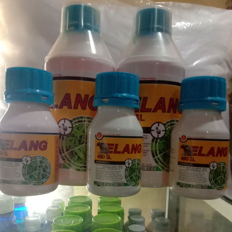Jual Racun rumput sistemik mati sampai akar HERBISIDA Elang 480SL ...