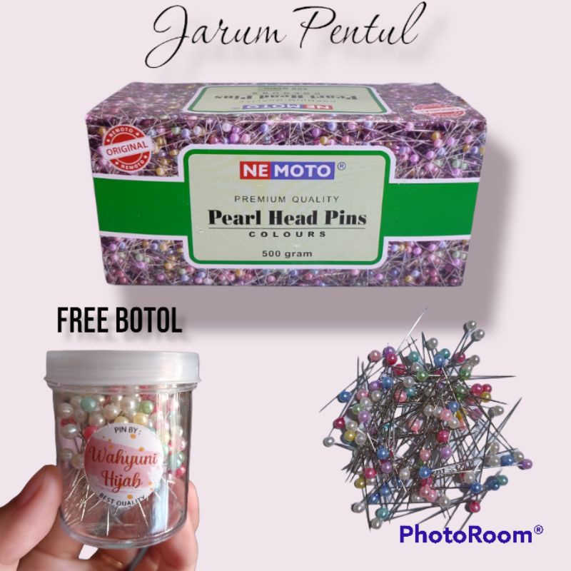Jual Jarum Pentul Original "Nemoto" Warna Pastel l jarum pentul premium ...