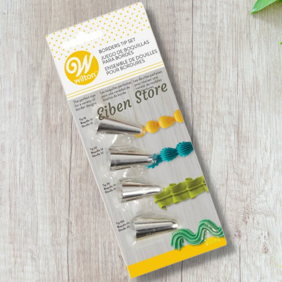 Jual Wilton Spuit Borders set-4 ( no 10, 32,70,105) | Shopee Indonesia