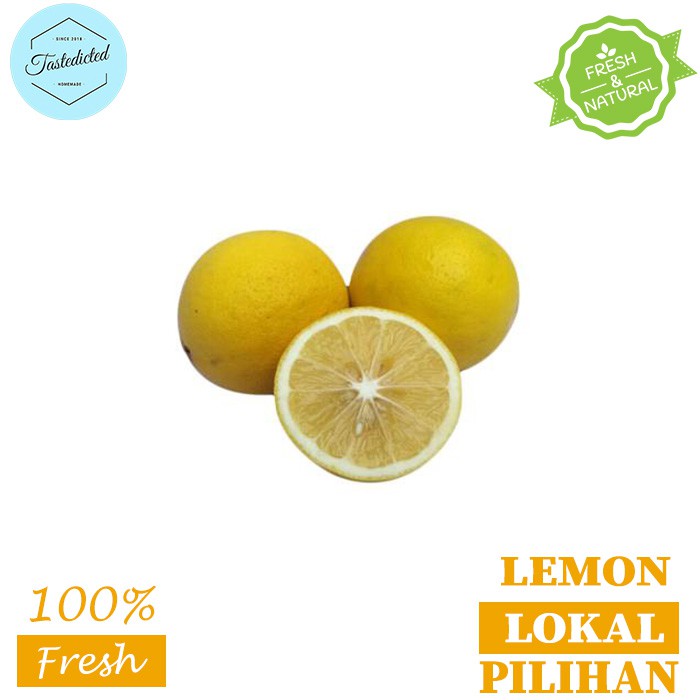 Jual LEMON LOKAL / BUAH LEMON 1KG / BUAH LEMON SEGAR / BUAH LEMON ...