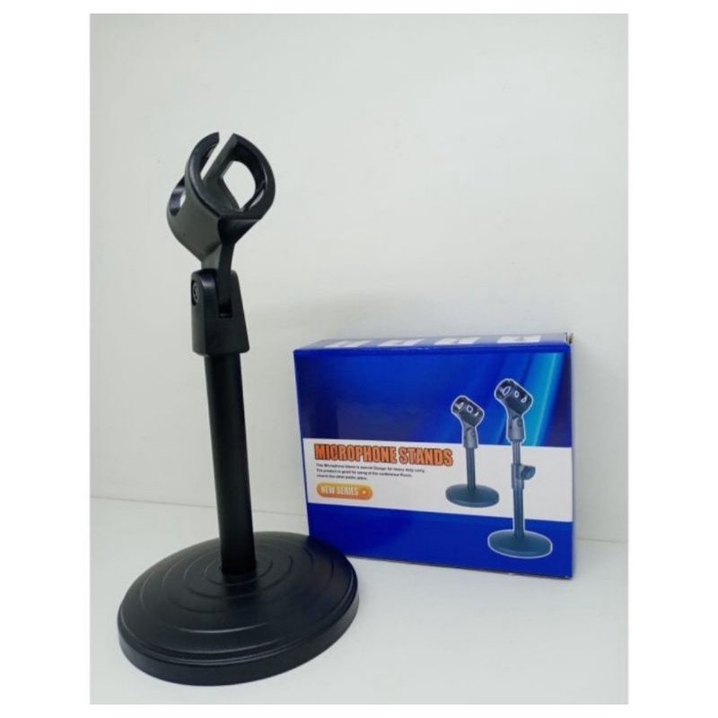 Jual Stand Mic Meja Holder Microphone Dudukan Tripod Tiang Penyangga ...