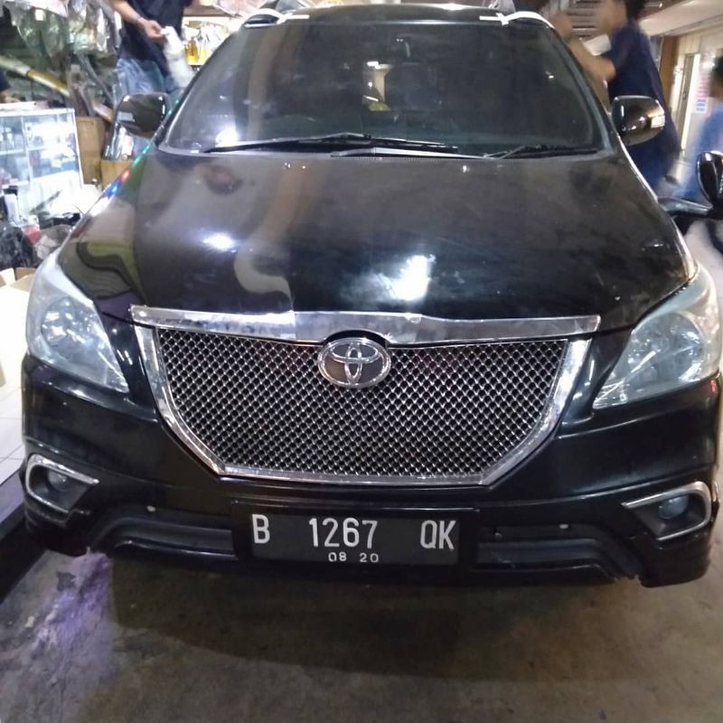 Jual grill innova barong Full Chrome jaring plastik ABS | Shopee Indonesia