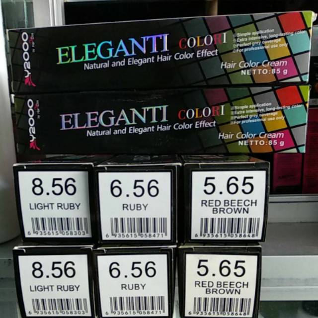 Jual Y2000 Eleganti Colori Profesional Hair Color Cream | Shopee Indonesia