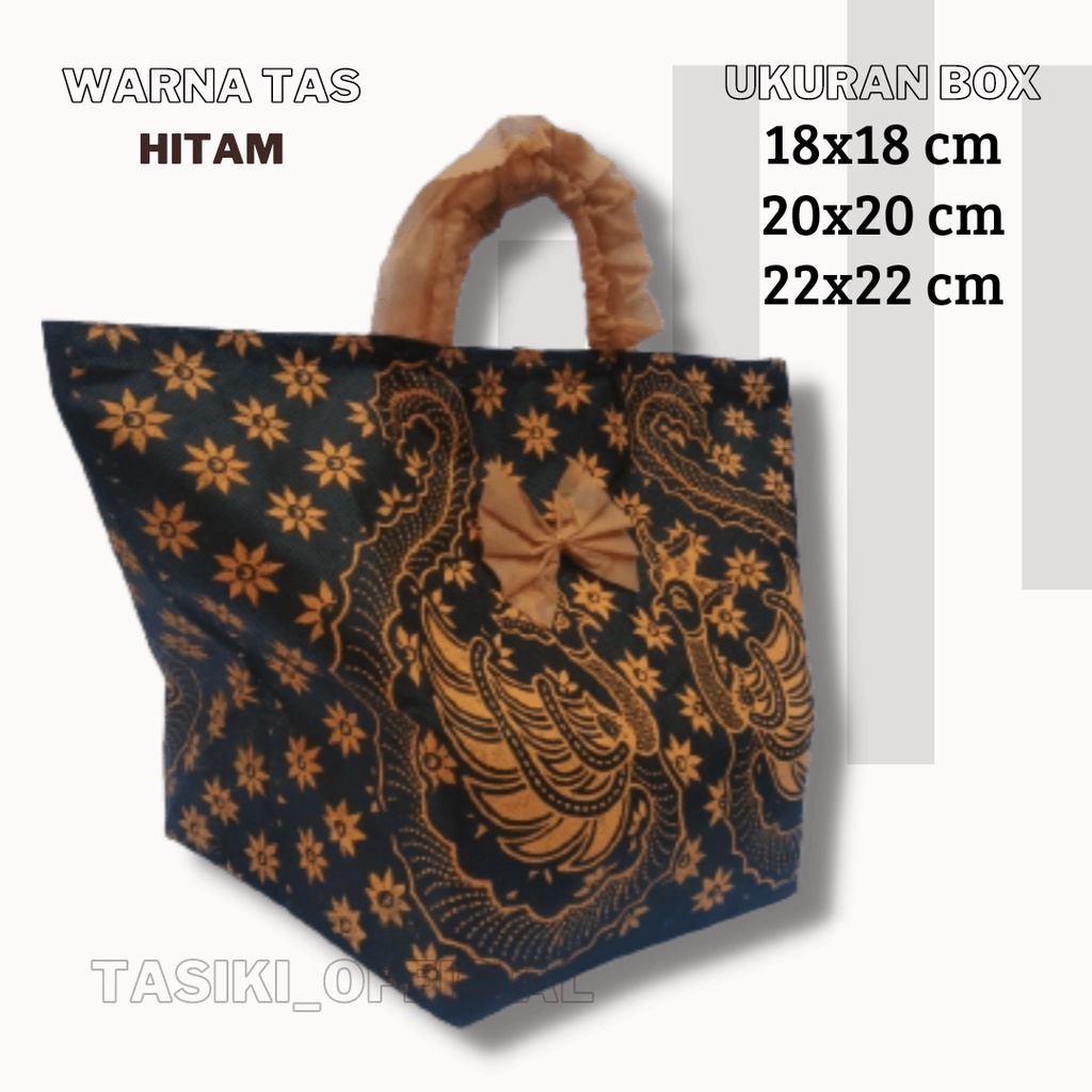 Jual Tas Hajatan Tas Berkat Motif Tas Spunbond Satuan Ukuran 18, 20, 22 ...