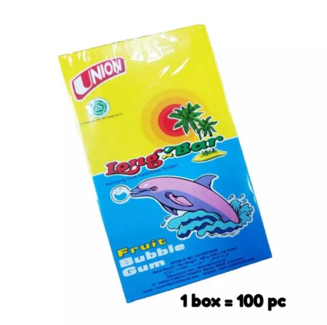 Jual Permen Karet Long Bar isi 100 | Shopee Indonesia