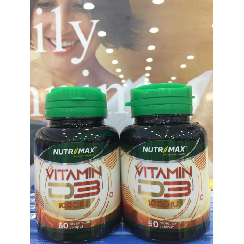 Jual Nutrimax Vitamin D3 1000 Iu Shopee Indonesia 7169