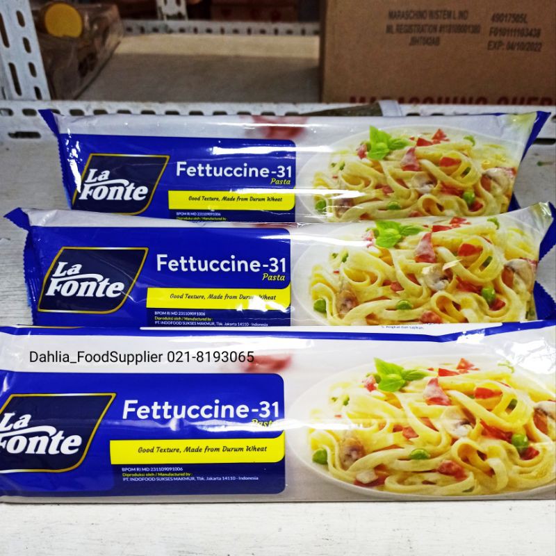 Jual La Fonte SPAGHETTI | La Fonte FETTUCCINE | La Fonte FUSSILI | La ...
