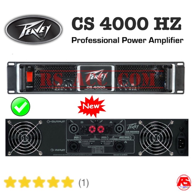 Jual Power amplifier peavey cs4000 professional | Shopee Indonesia