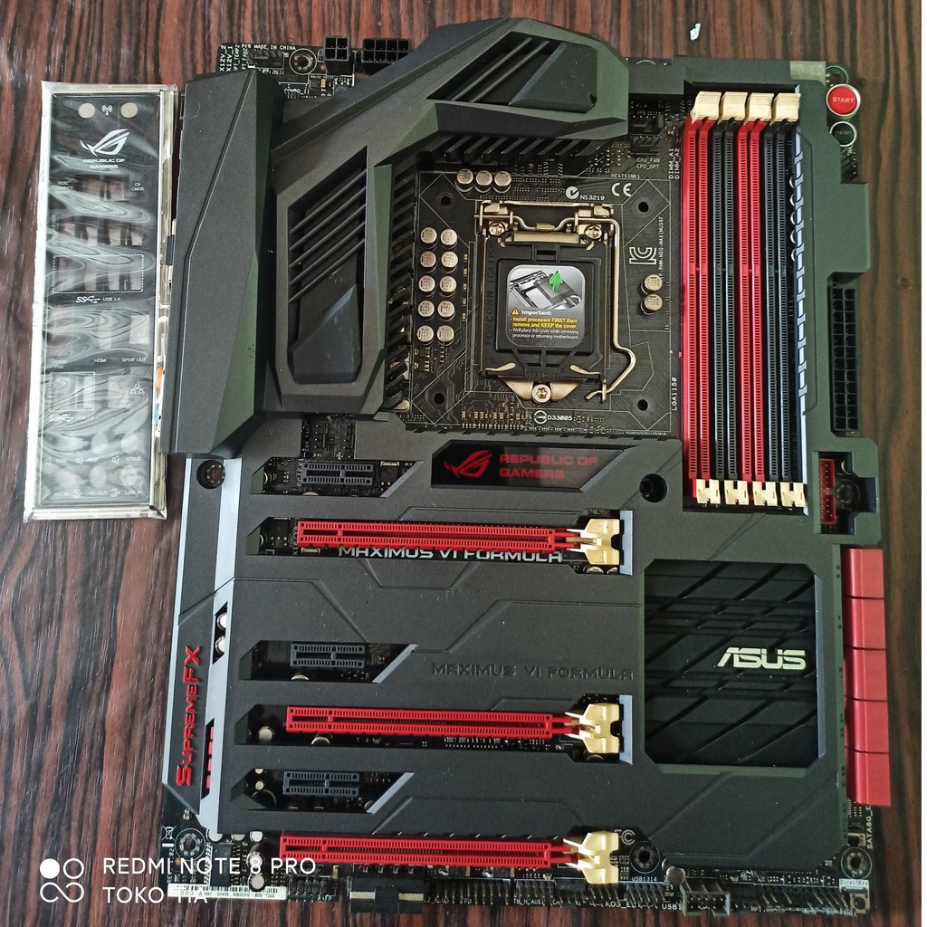 Jual ASUS MAXIMUS VI FORMULA soket 1150 tertinggi dikelasnya | Shopee ...