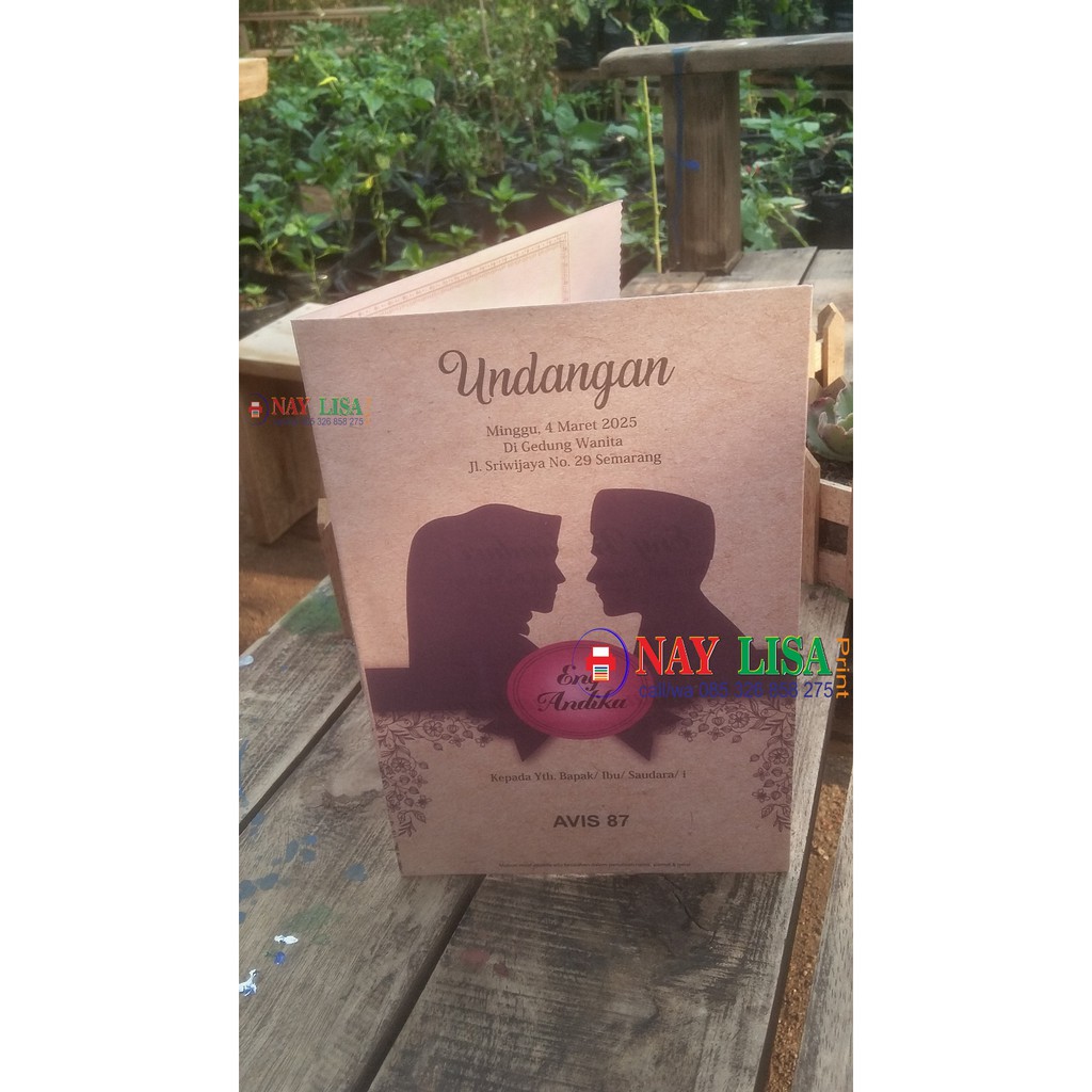 Jual Undangan Pernikahan / Undangan Nikah / Undangan Khitan / Undangan ...