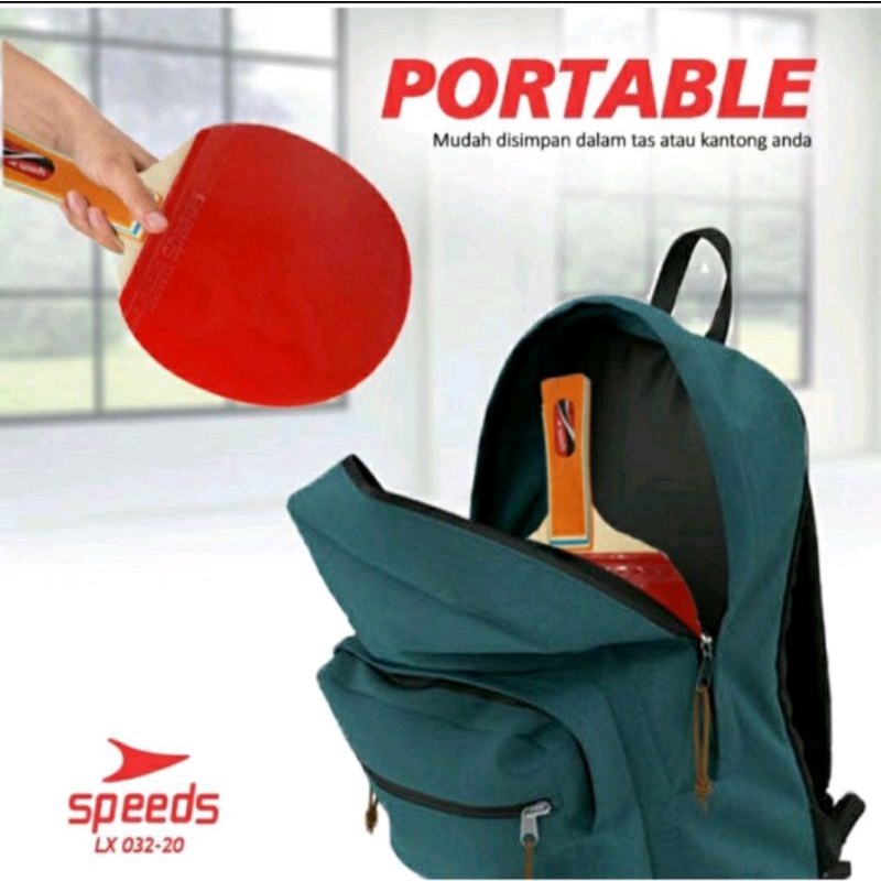Jual Bet Ping Pong Speeds LX032-20 + Tas | Shopee Indonesia