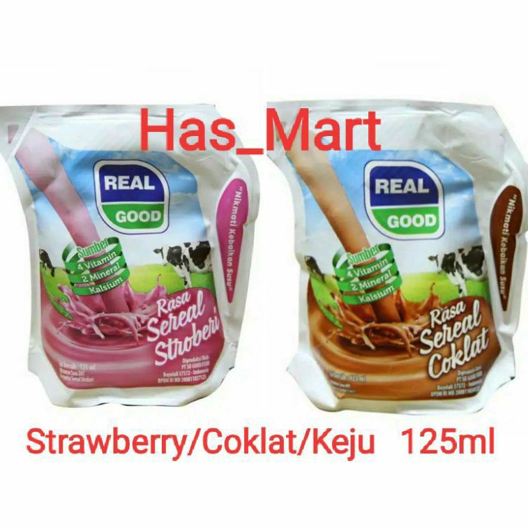 Jual REAL GOOD Susu 125ml All variant | Shopee Indonesia