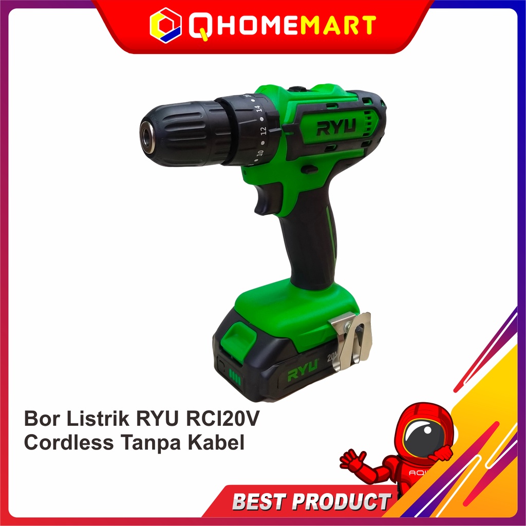 Jual Bor Listrik RYU RCI20V Cordless Tanpa Kabel | Shopee Indonesia