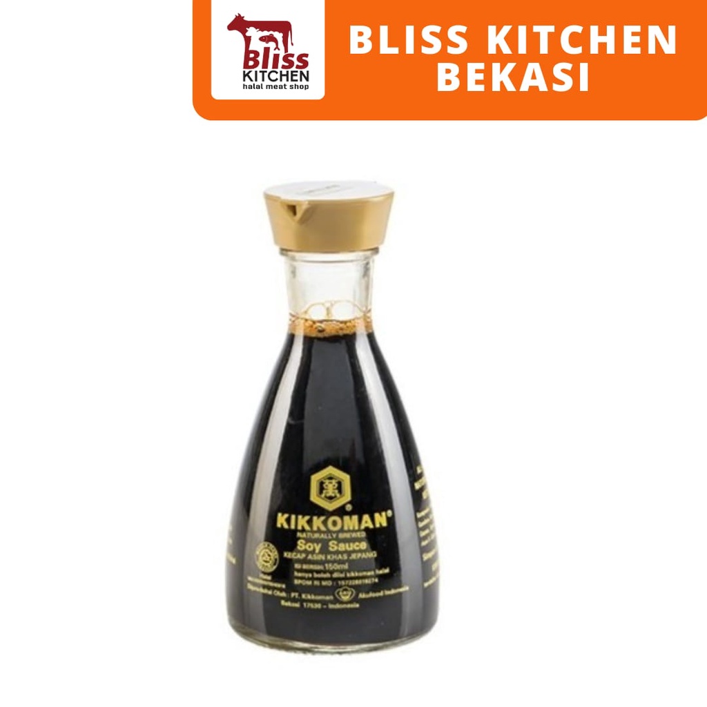 Jual Kikkoman Soy Sauce / Shoyu Sauce / Kecap Asin Khas Jepang 150ml ...