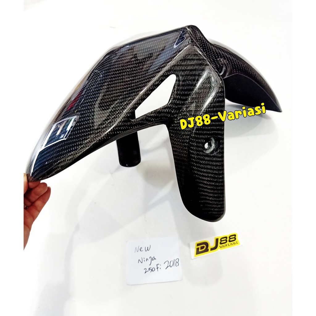 Jual Spakbor depan carbon ninja 250 fi 2018 new ninja 400 original ...