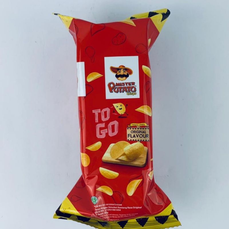 Jual MISTER POTATO CRIPS TO GO 30 GRAM KERIPIK KENTANG KRIPIK POTATOES ...