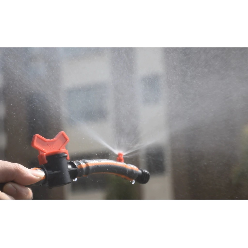 Jual Kepala Nozzle Springkle Merah 360 Derajat Tusuk Ke Selang Atau ...