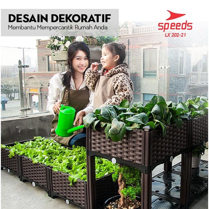 Jual Pot Tanaman Pot Bunga Planter Box Plastik Benih Bibit Tanaman Rak ...