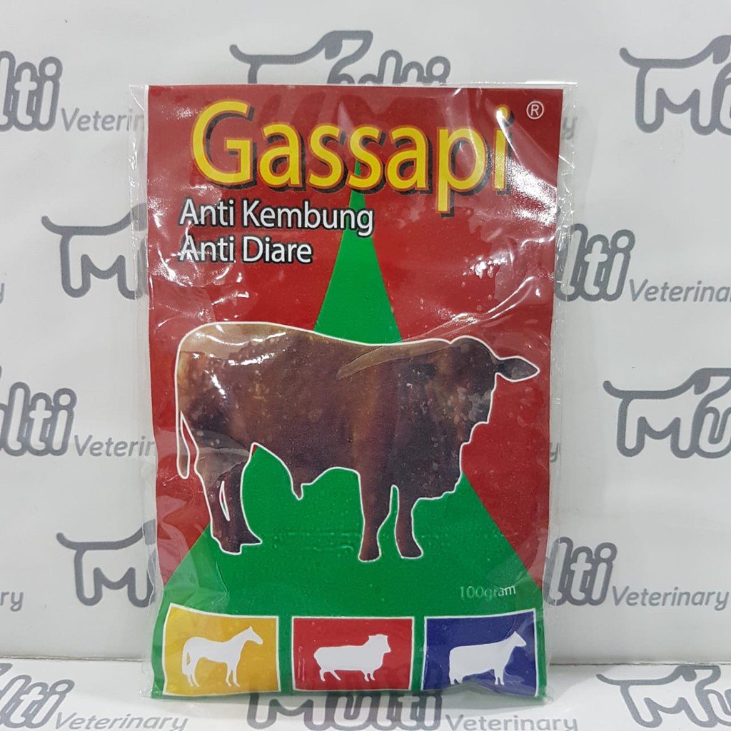 Jual GASSAPI 100Gram Anti Kembung Anti Diare Sapi | Shopee Indonesia