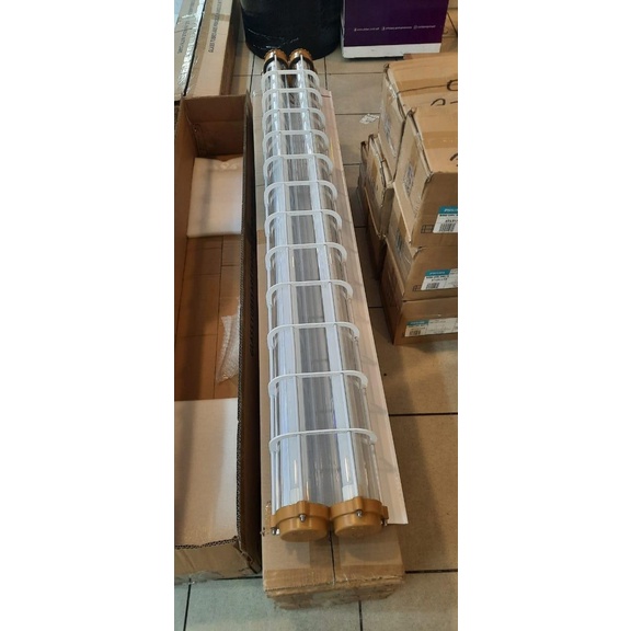 Jual Kap Lampu TL Explosion Proof LED 2x18w Explosive 120cm Anti Ledak ...