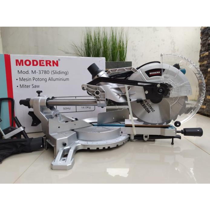 Jual SLIDING MITER SAW 10 INCH MAJU MUNDUR MESIN GERGAJI KAYU ALUMUNIUM | Shopee Indonesia