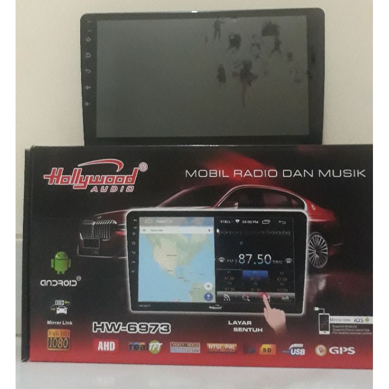Jual Head Unit Hollywood Hw 6973 Android 9 Inch Double Din Hollywood Hw