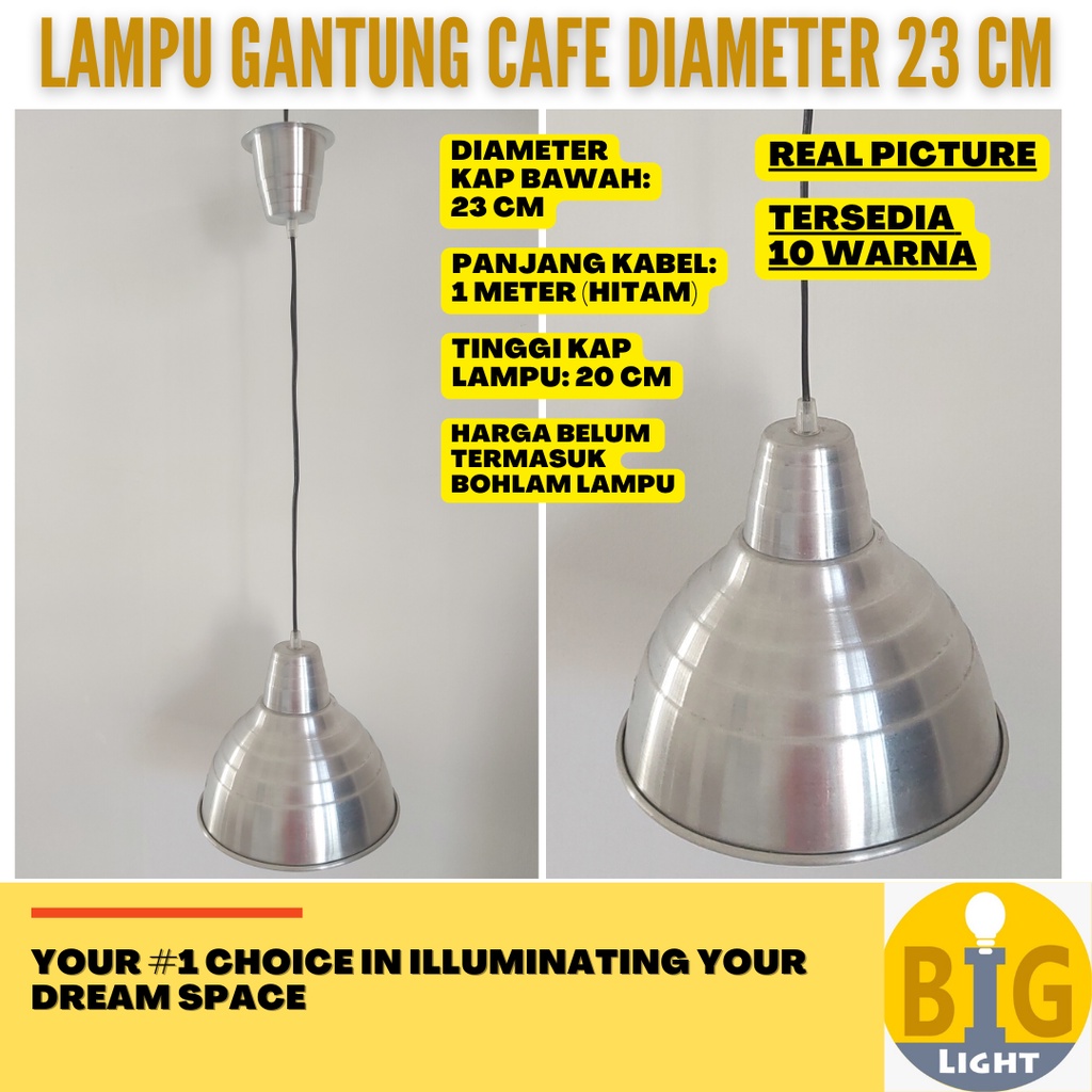 Jual Lampu Gantung Cafe Modern Minimalis Industri Rumah Ruang Tamu ...