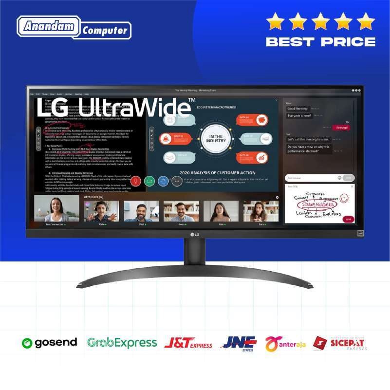 Jual LG 29WP500 - UltraWide™ Full HD IPS Monitor | Shopee Indonesia