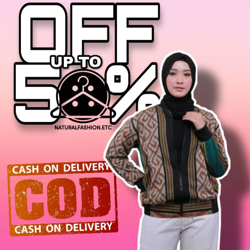 Jual Jaket Etnik Tenun - Jaket Bomber Unisex | Shopee Indonesia