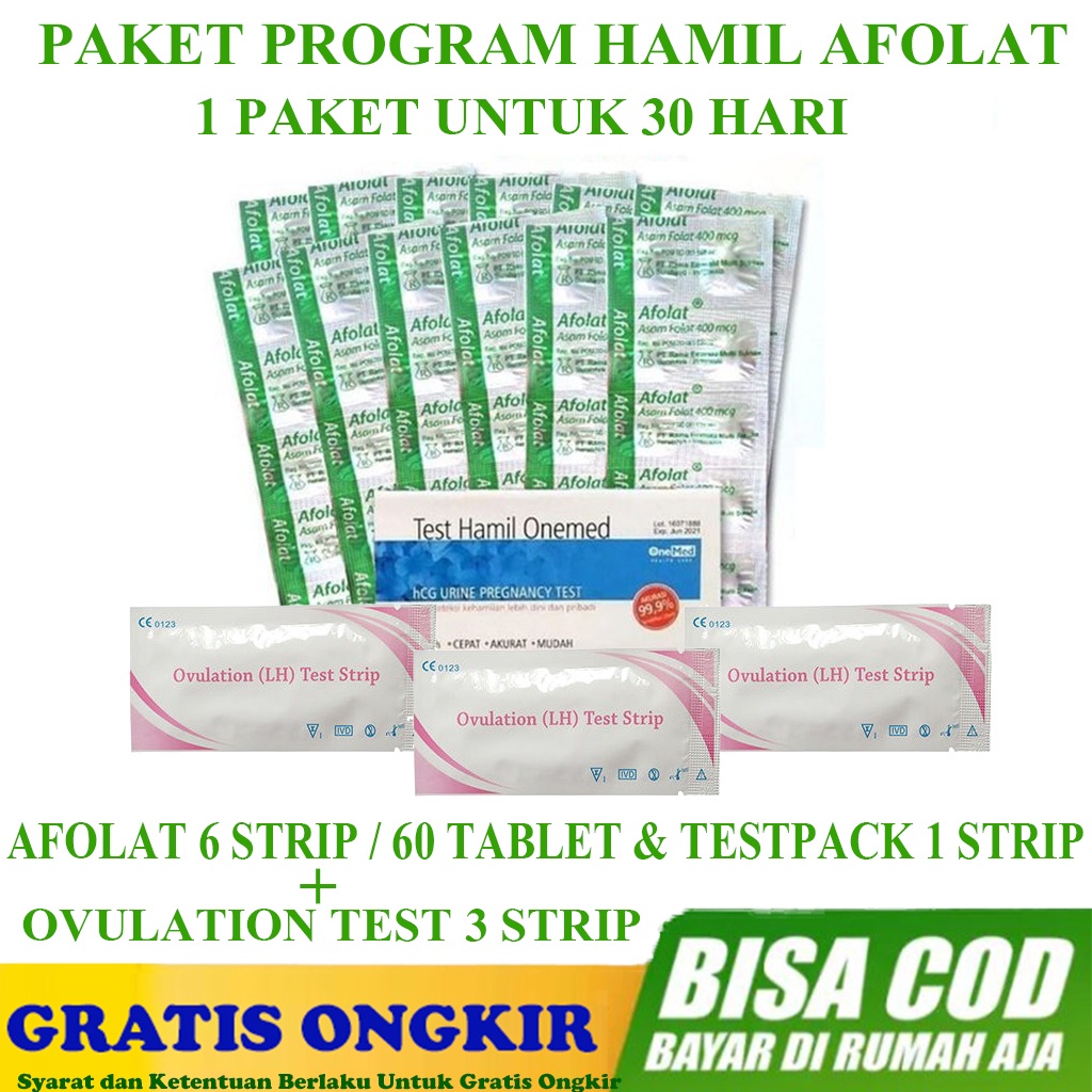 Jual Afolat Untuk Program Hamil / Vitamin Kehamilan / Kesuburan Wanita ...
