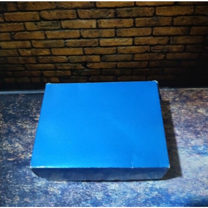 Jual Dus kue/Box kotak Snack warna biru 12x16 | Shopee Indonesia