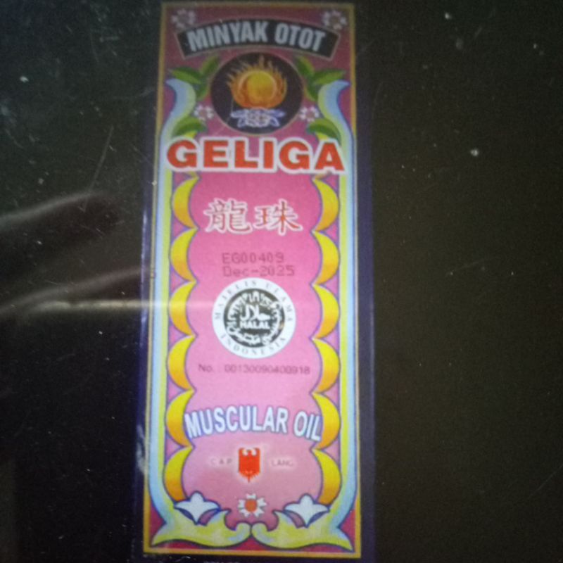 Jual Minyak otot Geliga 60ml | Shopee Indonesia