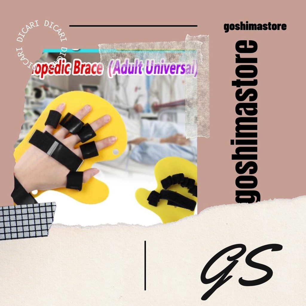 Jual Goshimastore - Papan Telapak Tangan Jari Fisioterapi Hand Orthosis ...