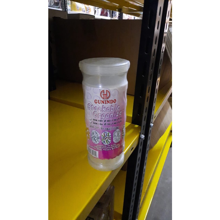 Jual Stackable Organizer Container Susun Penyimpanan Tusukan Bento ...