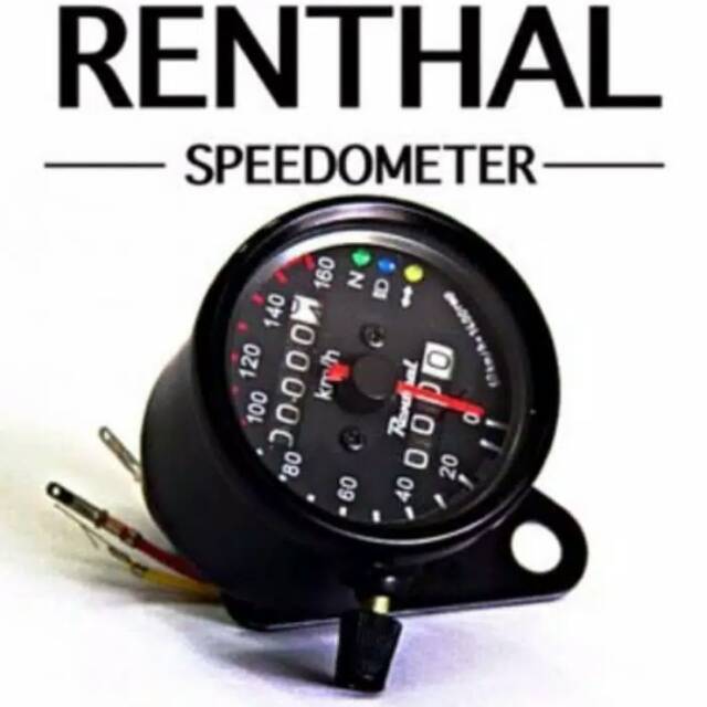 Jual Speedometer bulat custom led indikator sen netral | Shopee Indonesia