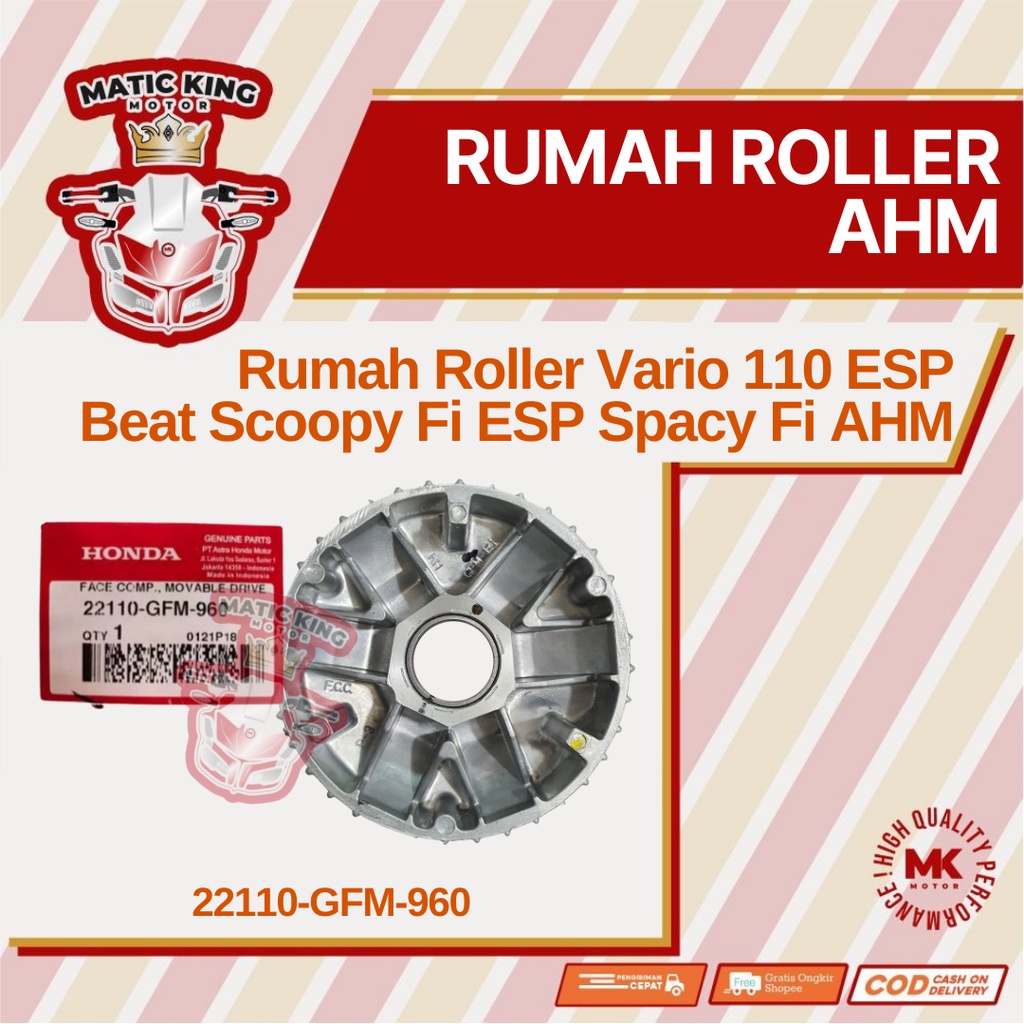 Jual Rumah roller Face Comp Beat Scoopy Spacy 110 Fi starter kasar ...