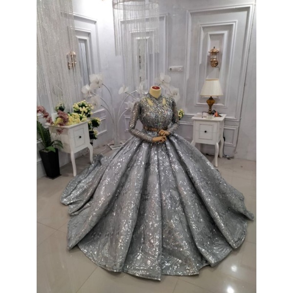 Jual Barbie silver,gaun pengantin,gaun pernikahan, kebaya pengantin ...
