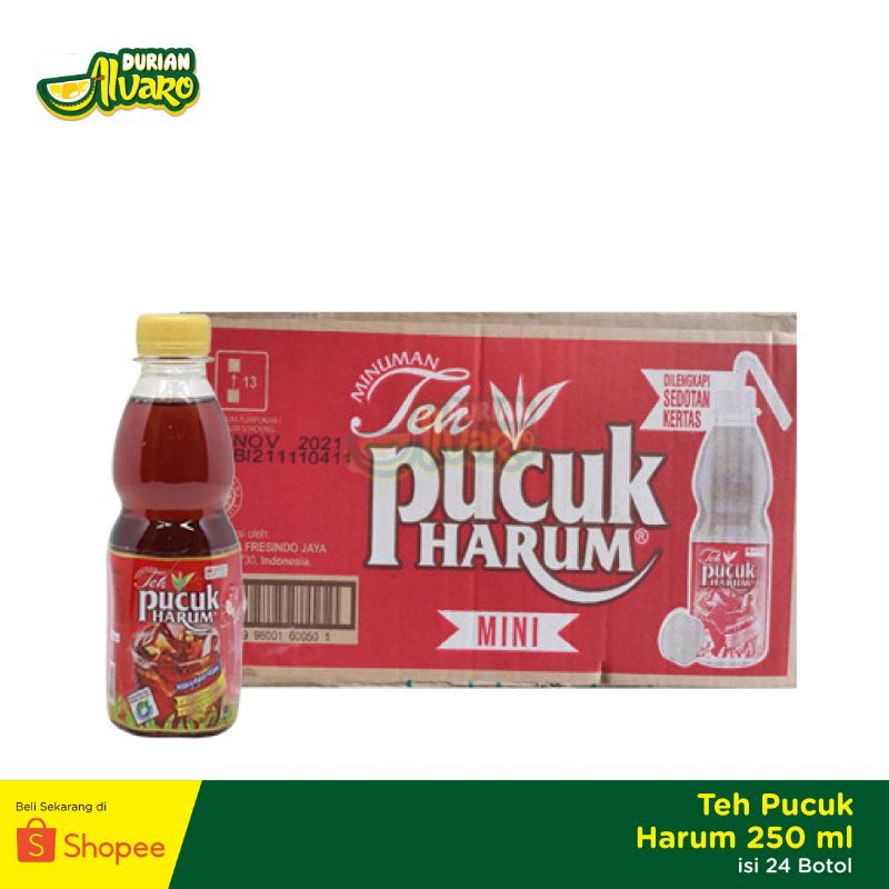 Jual Teh Pucuk Harum 250ml 1 Dus | Shopee Indonesia