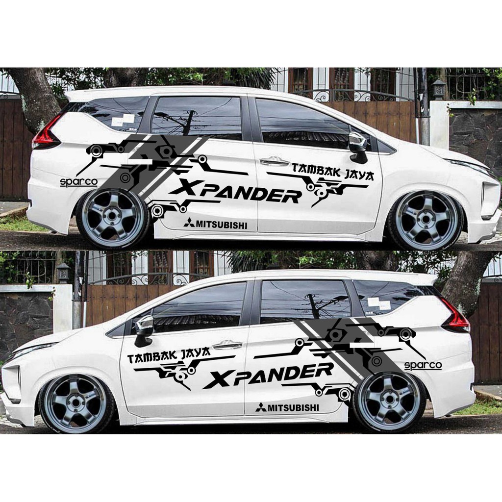 Jual Cutting Sticker Mobil XPANDER PAJERO INNOVA AVANZA GRANDMAX HILUX ...