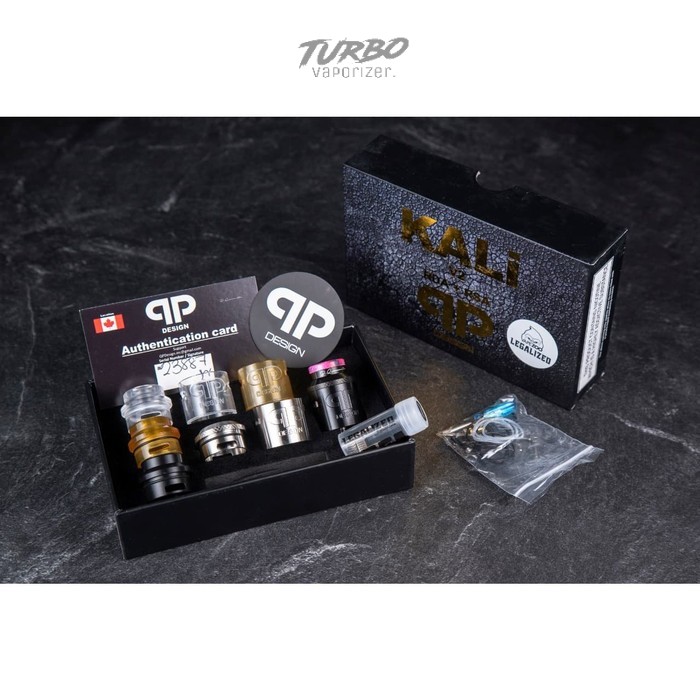 Jual Authentic Kali v2 RDA by QP Design + DESCE ATTY/ Turbo Vaporizer ...