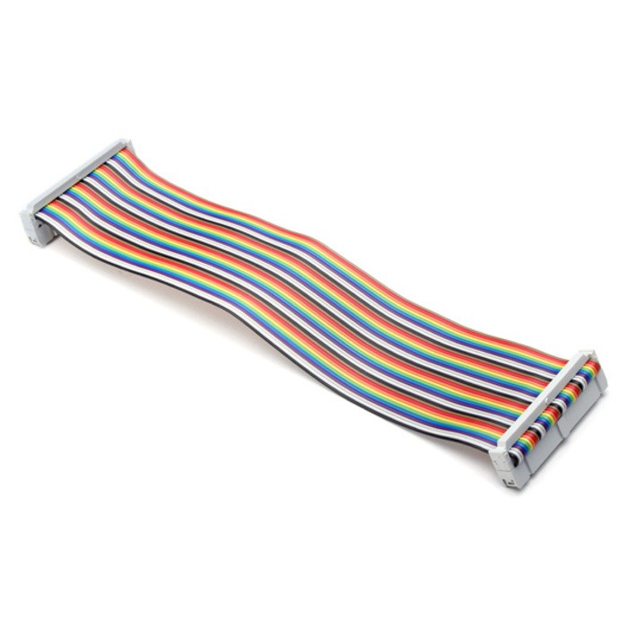 Jual GPIO 40P Dupond Rainbow Color Cable for Raspberry Pi B+ | Shopee ...