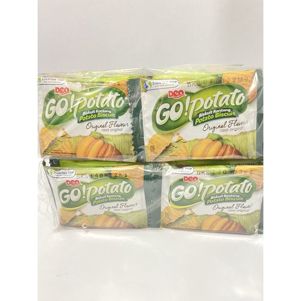 Jual Siantar top deo go potato kemasan 500 isi 20 | Shopee Indonesia