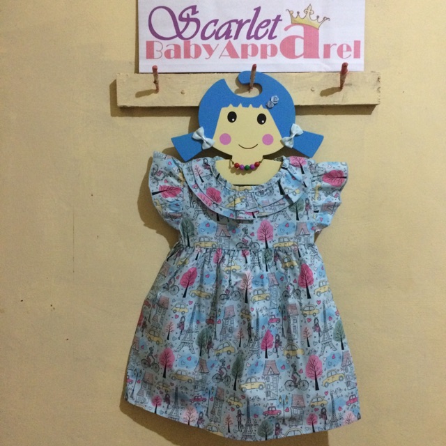 Jual Ruffle Dress Catra Anak 40rb | Shopee Indonesia