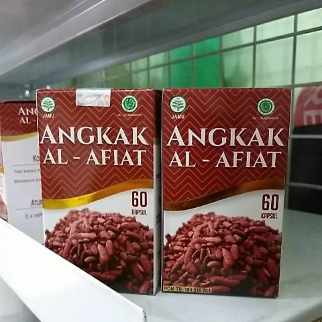 Jual kapsul angkak al afiat 60 kapsul obat dbd typus trombosit turun ...