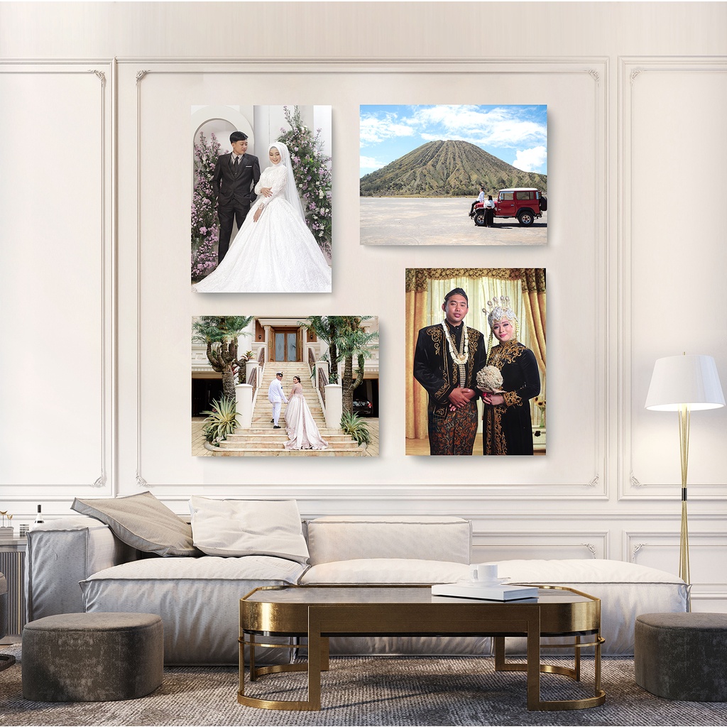 Jual Foto + Frame MDF Laminasi Glossy 6R (20x15 cm) | Shopee Indonesia
