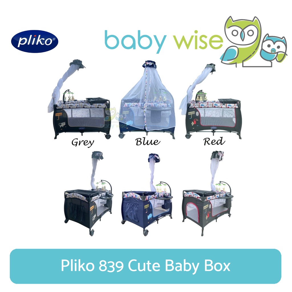 Jual Pliko 839 Cute Baby Box - Ranjang Tempat Tidur Bayi | Shopee Indonesia
